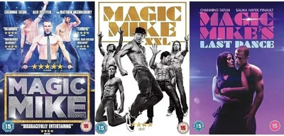 Magic Mike Trilogy DVD 3 Movie Film Collection Part 1 2 3 XXL Last ...