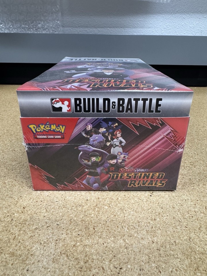 Pokemon Destined Rivals SV10 BUILD AND BATTLE SEALED CASE [10 Boxes] | eBay