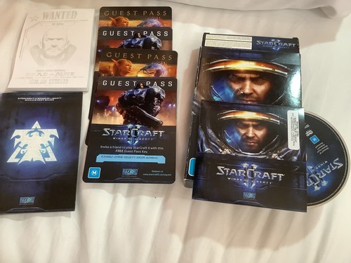 StarCraft II PC Game Wings Of Liberty Blizzard Windows Macintosh PC ...