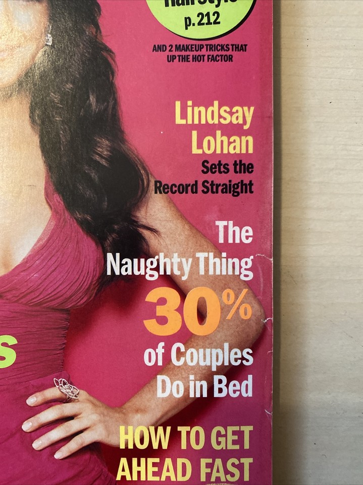 2006 APRIL COSMOPOLITAN MAGAZINE - LINDSAY LOHAN - excellent Condition ...