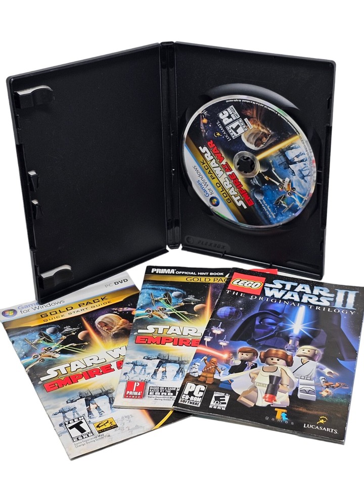 Star Wars: Empire at War -Gold Pack (PC, 2007) Lucasarts RTS Strategy ...
