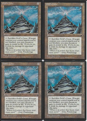 MTG: DELIF'S CONE Fallen Empires COMMON; played, Excellent condition x4 ...