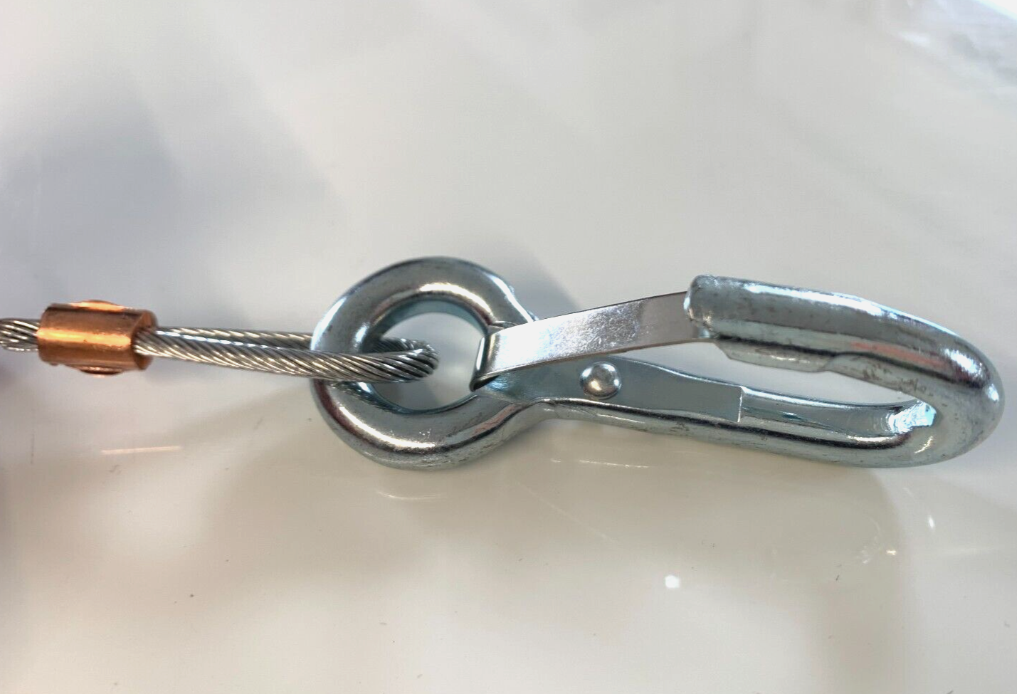 ALKO Breakaway Cable Spring Clip Red Caravan Trailer Handbrake Genuine ...