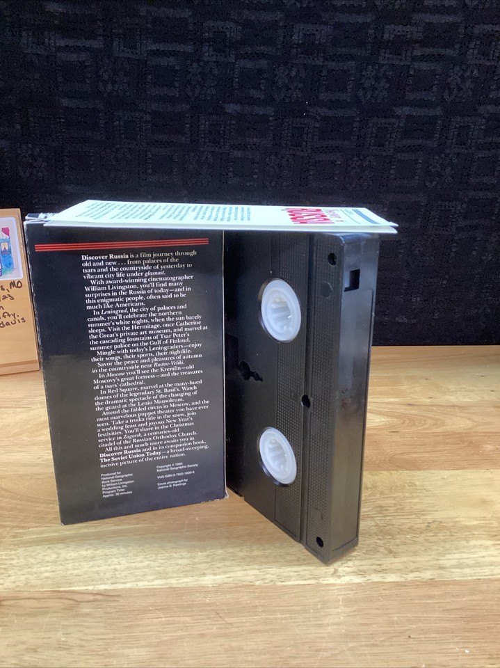 Discover Russia (VHS, 1990) National Geographic Society | eBay