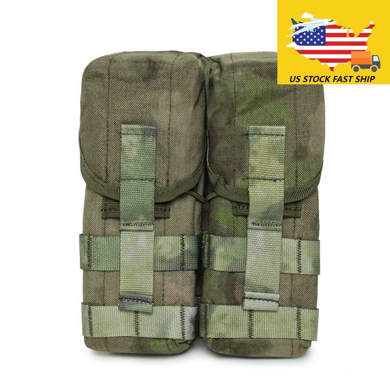 Double AK Clip Bags Pouch Tactical Equipment Accessory Package MOLLE | eBay