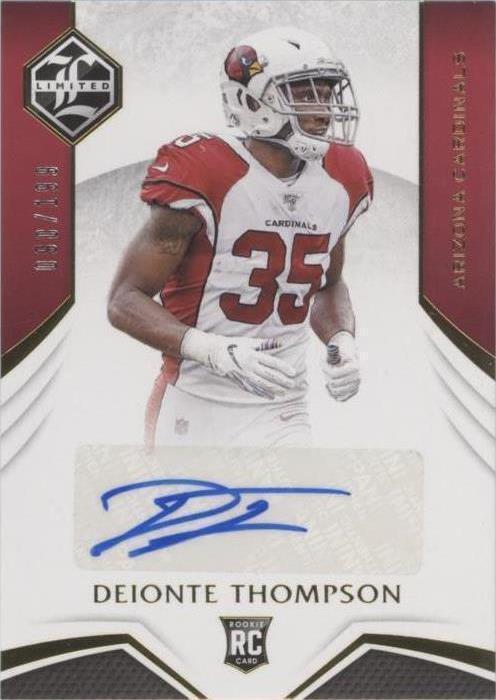 2019 Panini Limited - Rookie Autographs Deionte Thompson #230 /199 (AU ...