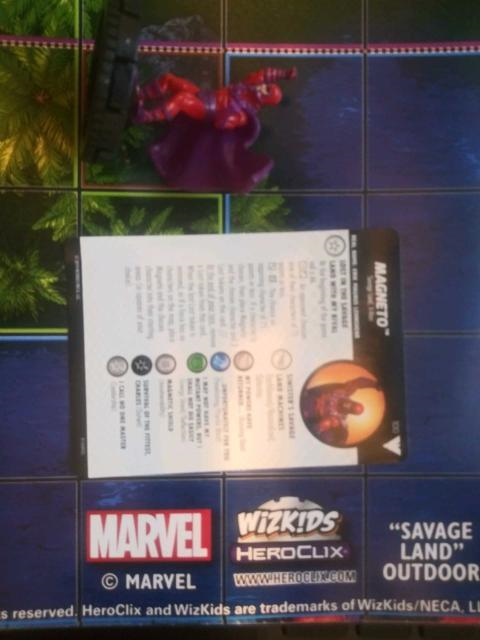 Heroclix X-Men the animated series Dark phoenix Magneto #100 and map ...