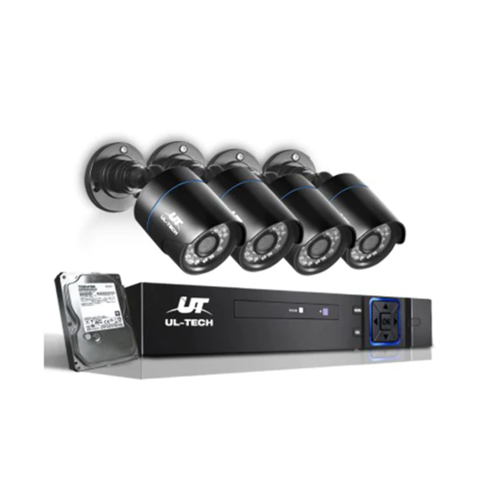 Cctv Security System 2Tb 4Ch Dvr 1080P 4 Camera Sets | eBay