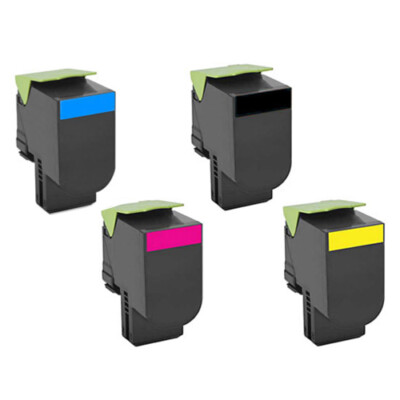 5x Compatible Toner Cartridge for Lexmark CX310 CX410 CX410de CX510 ...