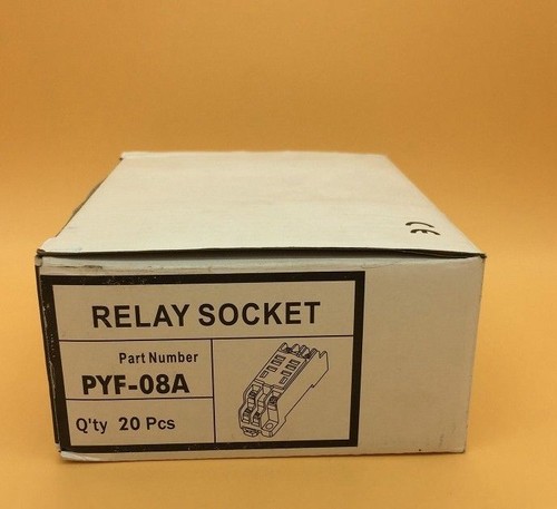 5Pcs For ANLY Relay Socket PYF08A PYF-08A 8P Taiwan for OMRON MY2 MY2N ...