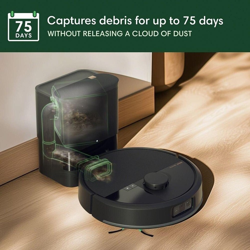 iRobot Roomba Max 705 Robot Vacuum + AutoEmpty Dock, LiDAR, Strong ...