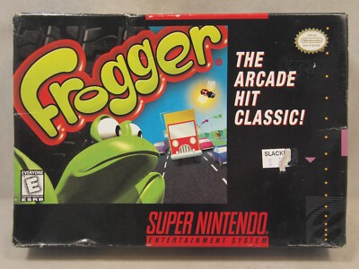 Frogger (Super Nintendo | SNES) Authentic BOX ONLY | eBay