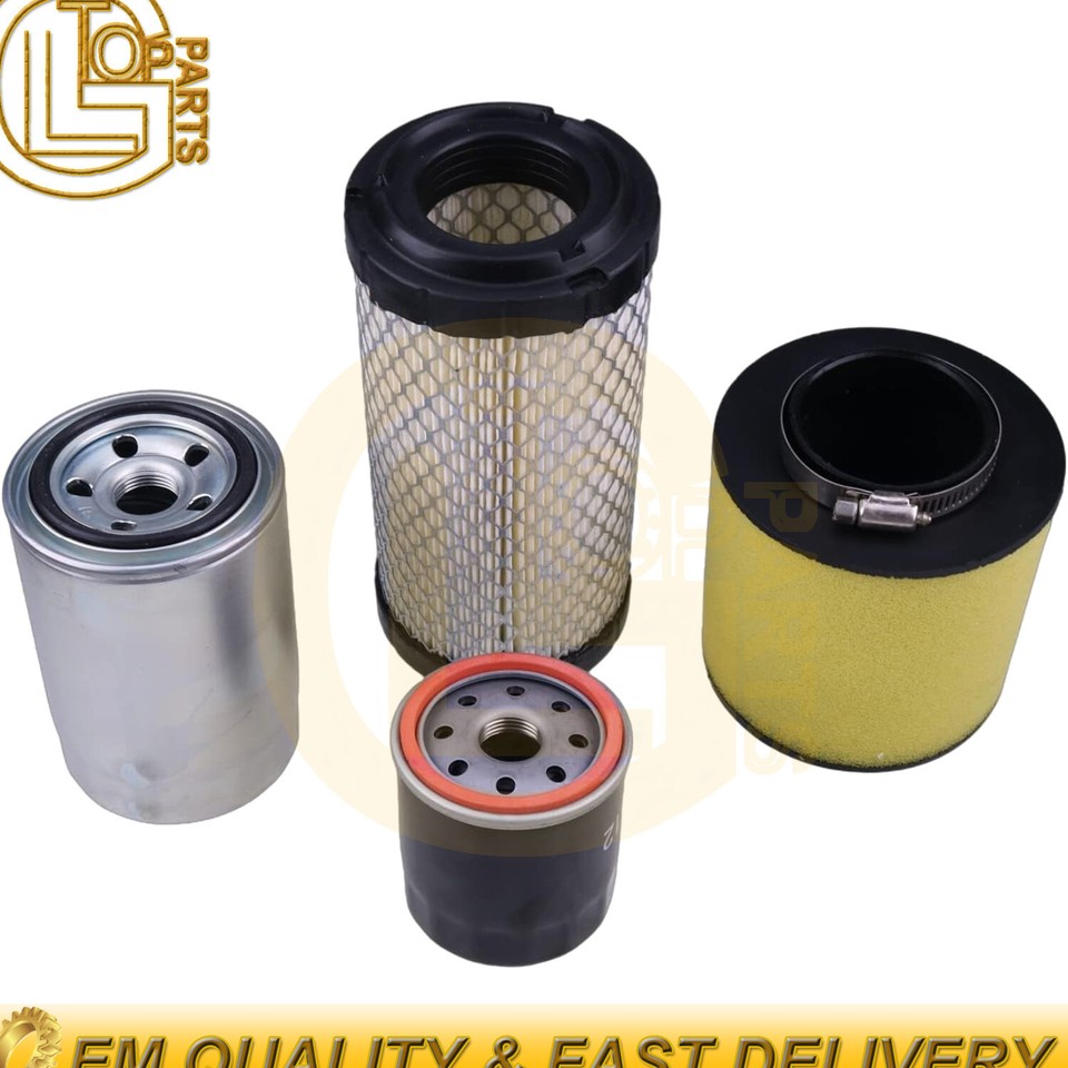Filter Kit 11013-1290 11013-1263 51056-1051 for Kawasaki Mule 2510 3010 ...