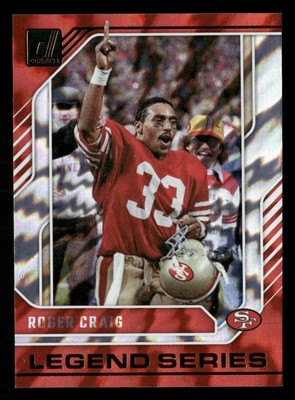 2024 Panini Donruss - Roger Craig #10 Legend Series San Francisco 49ers ...