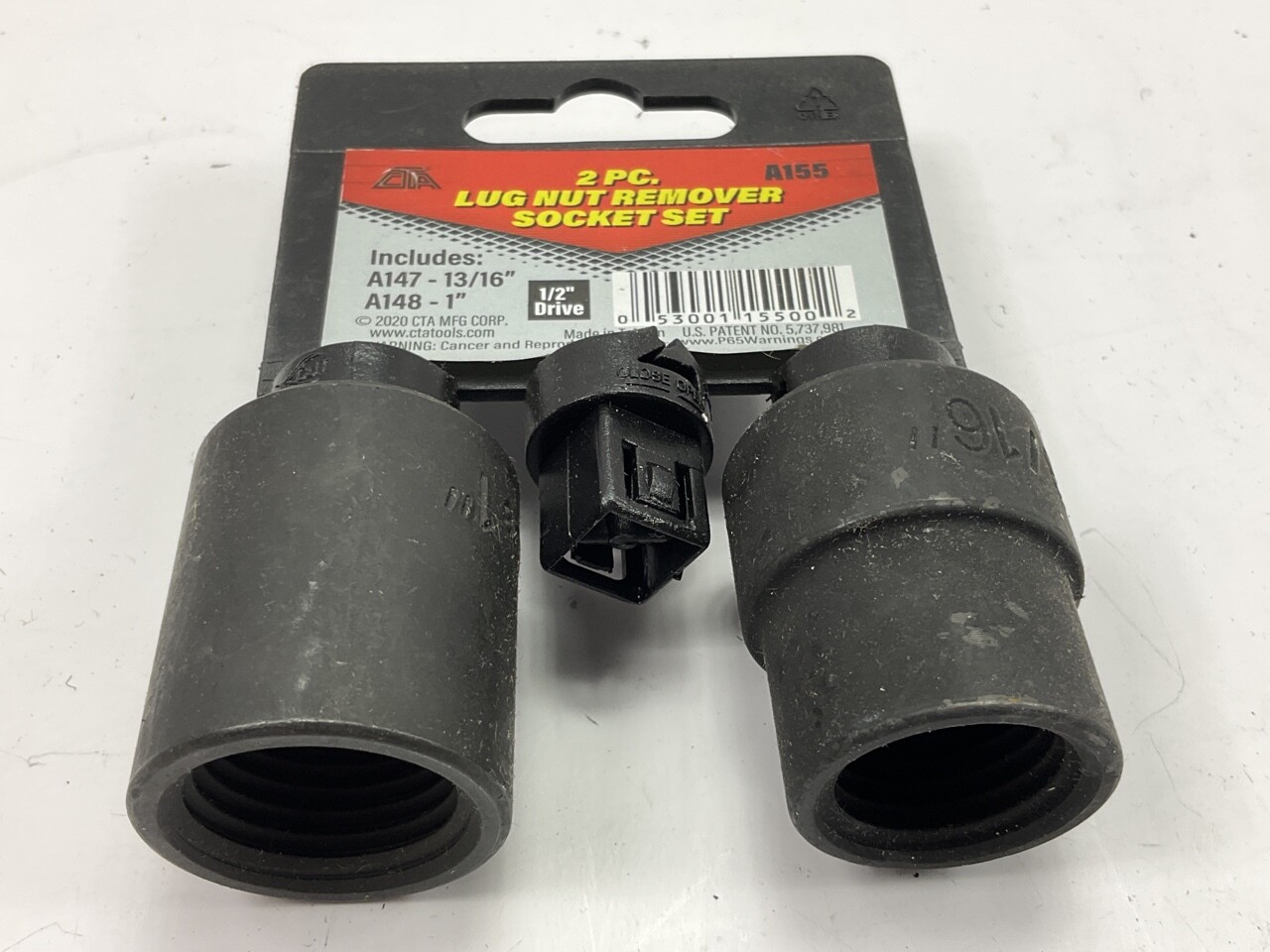 CTA 2pc Lug Nut Remover Socket Set A155 for sale online | eBay