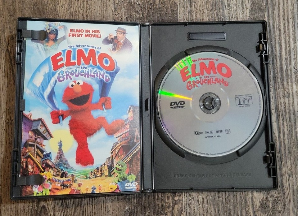 The Adventures of Elmo in Grouchland DVD Gary Halvorson (DIR) 1999 ...
