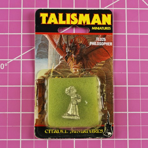 Talisman Expansion "Philosopher" (Metal) - Rare & OOP - Games Workshop ...