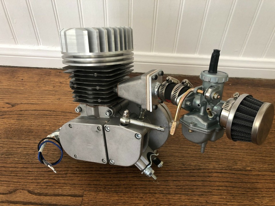 Motorized Bike Racing Engine AUTHENTIC Wildcat PK80 80cc/66cc Motor ...