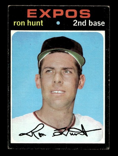 1971 Topps #578 Ron Hunt Expos EX *9q | eBay