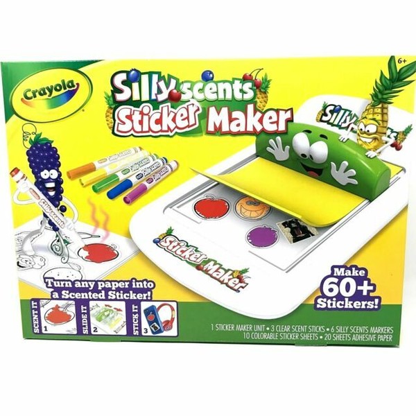 Crayola 74-7247 Silly Scents Sticker Maker for sale online | eBay