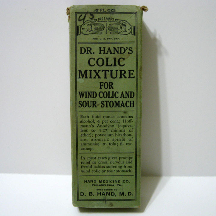 Dr Hand's COLIC MIXTURE For Wind Colic And Sour Stomach - Empty ...