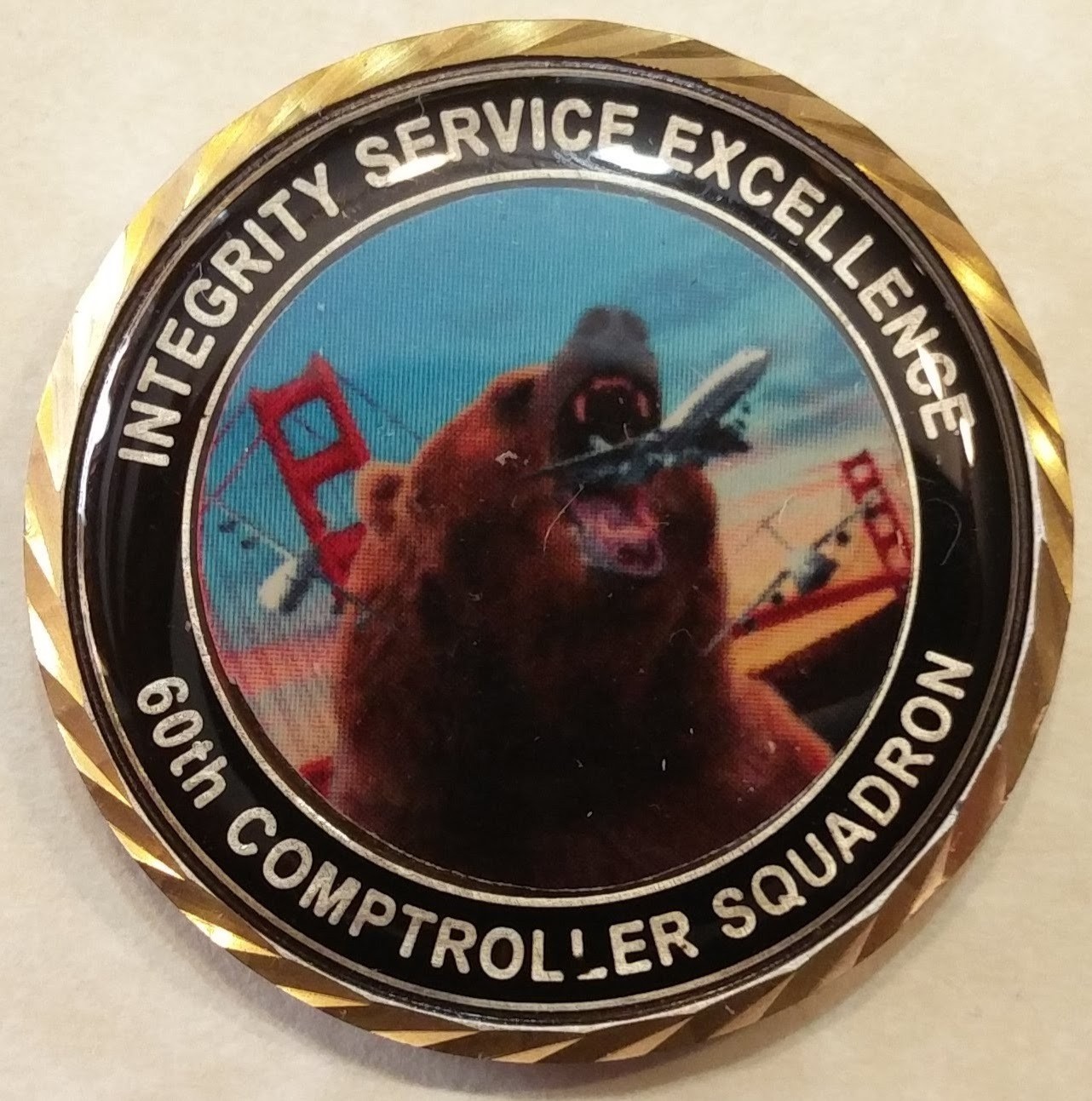 60th Comptroller Sq Commanders Air Force Challenge Coin | eBay