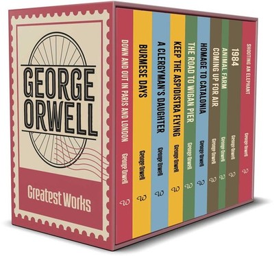The Complete Novels of George Orwell 10 Book Collection Set Burmese ...