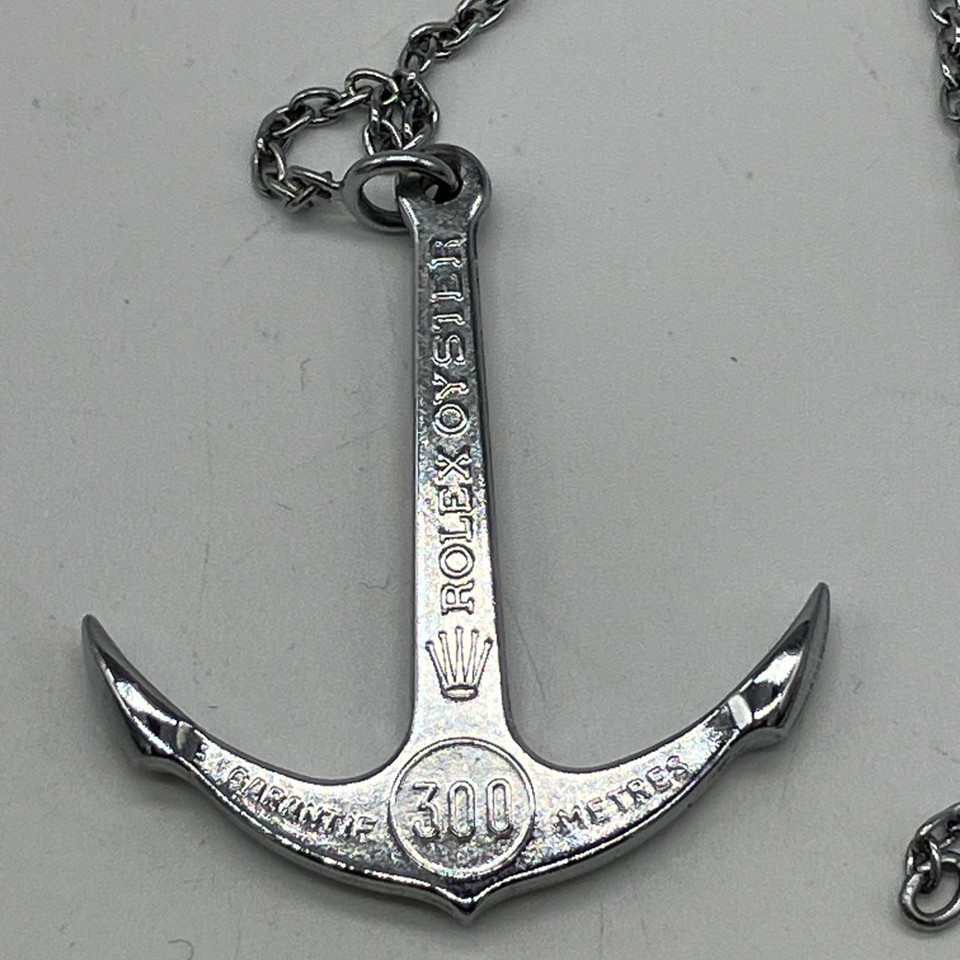 ROLEX OYSTER SEA DWELLER ANCHOR WITH CHAIN 300 Meters 1000 Feet FREE ...