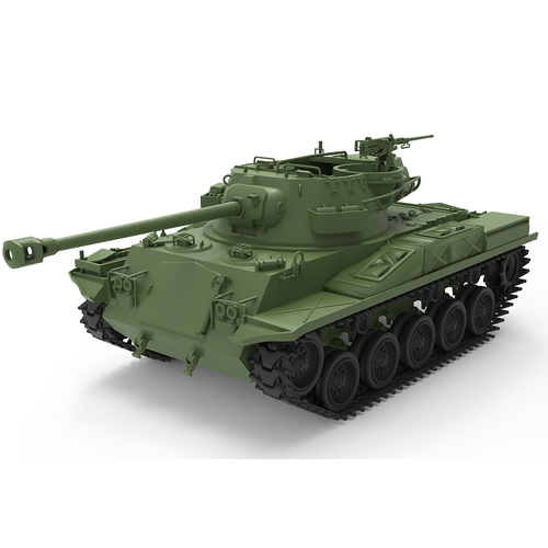SSMODEL SS87374 1/87 Military Model Kit Type 64 Light Tank 3D PRINTING ...