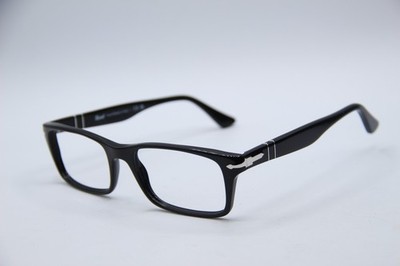 PERSOL 3050-V 95 BLACK AUTHENTIC FRAMES EYEGLASSES 55-18 | eBay