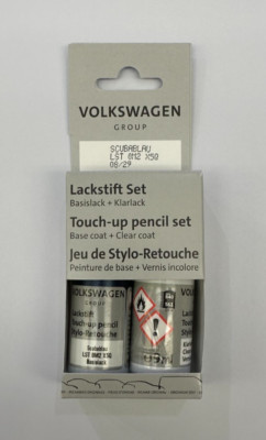 Original VW Audi Lackstift Set 18 ml LX5Q LST0M2X5Q Scubablau Metallic ...
