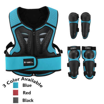Youth Motorcycle Dirt Bike Full Body Armor Off-road Protective Suit ...