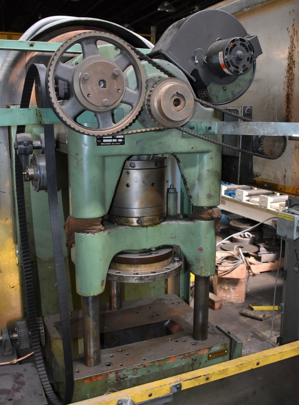 30 TON BRUDERER "BSTA30" 3-POST HIGH-SPEED AUTOMATIC PRESS (PARTS ...