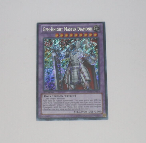 Gem-Knight Master Diamond HA07-EN059 1st Edition Ultra Rare LP Yugioh | eBay