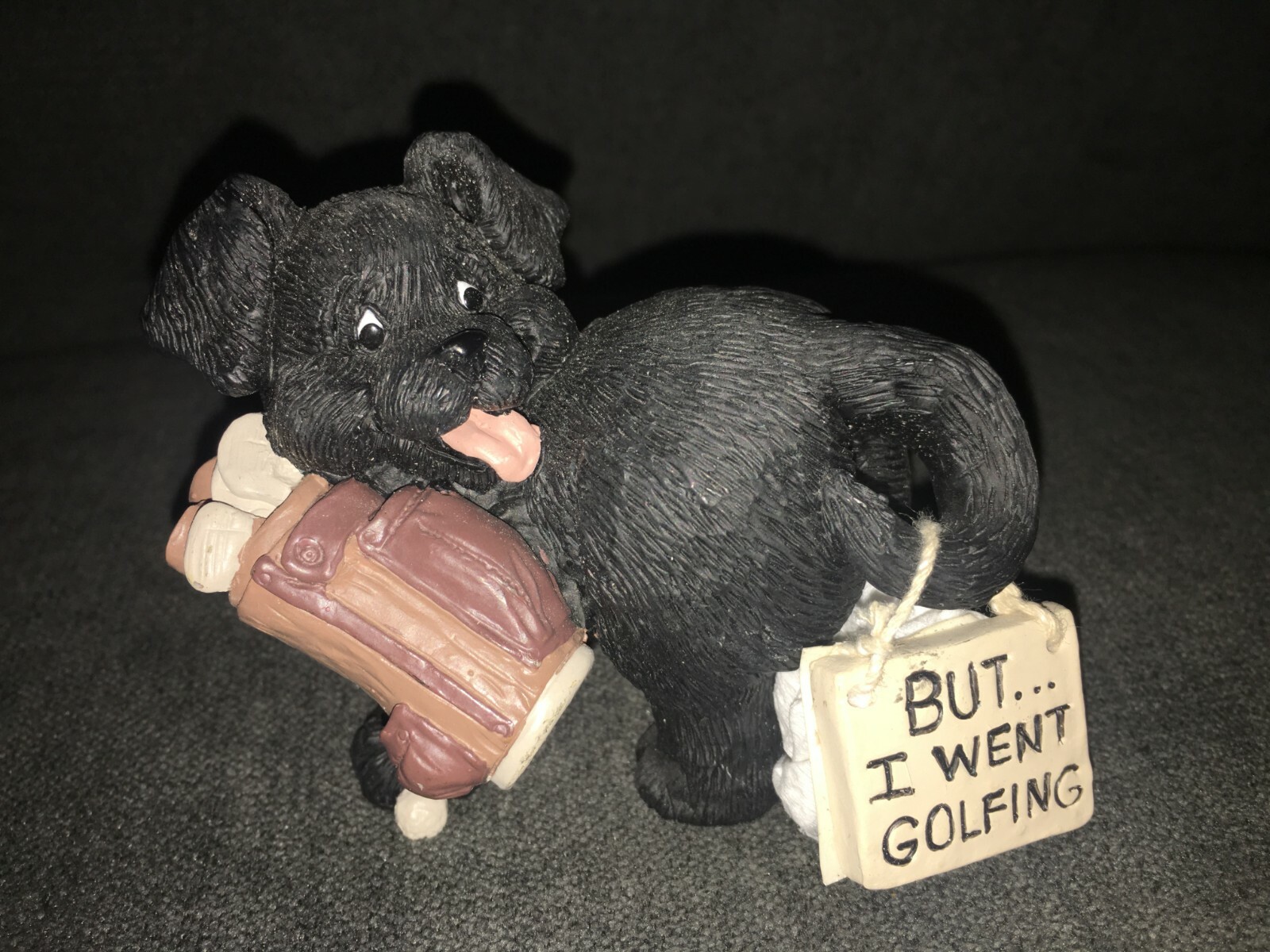 SIMSON GIFTWARE BIG BUT- DOG 3"H. (BUT...I WENT GOLFING). | eBay
