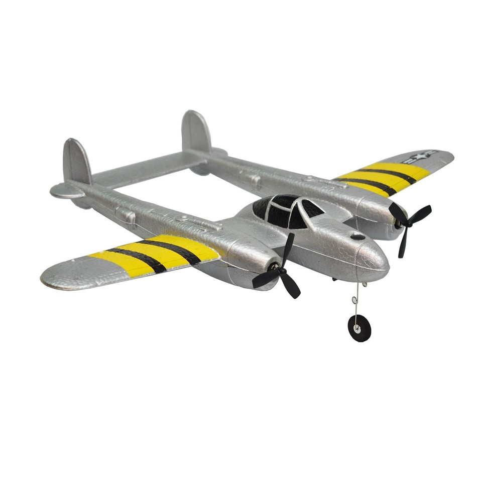 RC Plane Remote Control Airplane RTF 2.4GHz 2CH Radio Control P38 ...