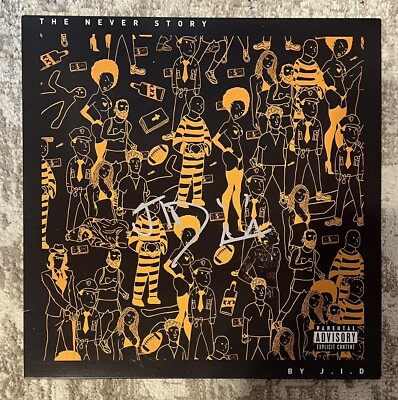 JID SIGNED THE NEVER STORY VINYL LP - BECKETT BAS COA | eBay