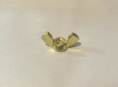 Brass Wing Nuts - Solid Brass #10-32 Gold Nut Gold Wing Nut | eBay