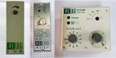 RELOG time relays 2TZ05 2TZ11 6TZ50 DDR VEB relaistechnik relais TGL ...