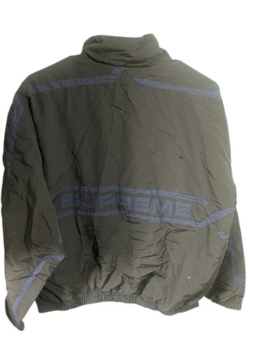 Supreme Inset Link Track Jacket Black & Purple Size Small Supplex Nylon ...
