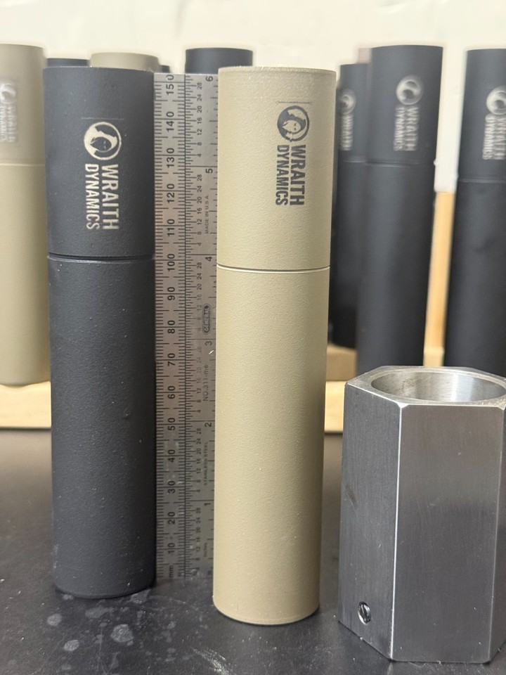 WRAITH Dynamics Blast Forwarding Tube – Anodized - Matte Black & Magpul FDE | eBay