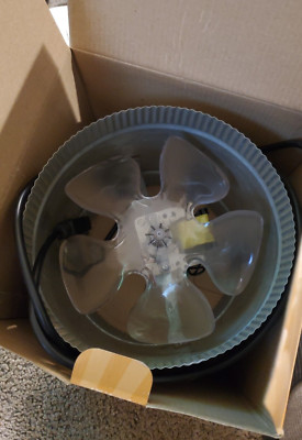 8" DUCT FAN - 300 CFM Booster / Blower - Grow Light Inline Cool Air ...