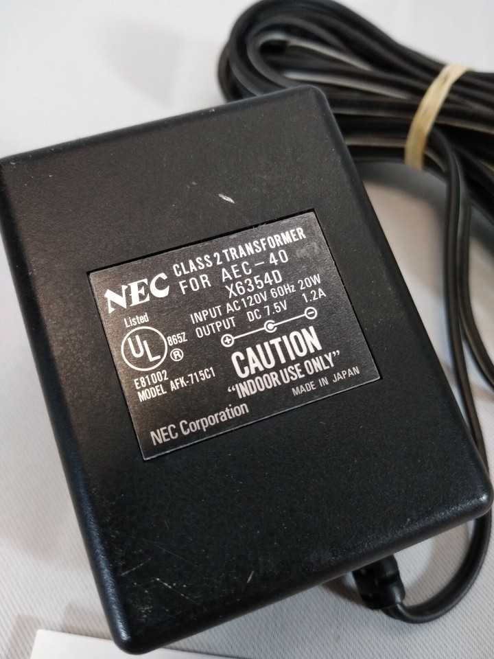 Power Adapter For NEC AEC-40 Voicepoint Audio Conference Terminal Read Desc. | eBay