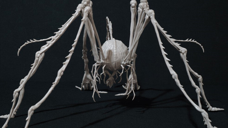 Resin Kit 706 Kingdom Death Spidicules Monster | eBay