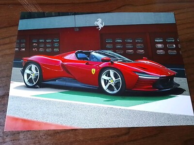 Ferrari Daytona SP3 ,ICONA 3 , official 1st print card FERRARI | eBay