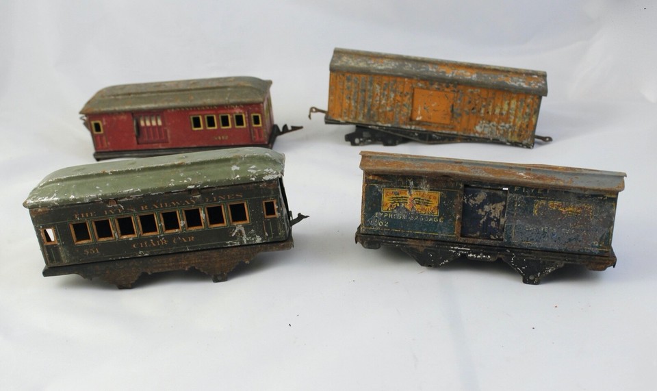 Antique Ives Model Train Cars | eBay