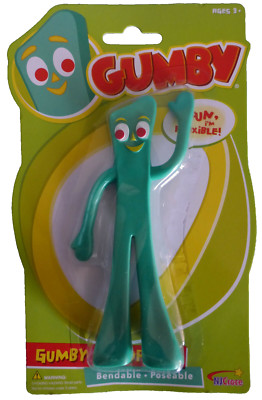 Gumby 6-Inch Bendable Poseable Twistable Flexibl Action Toy Figure | eBay