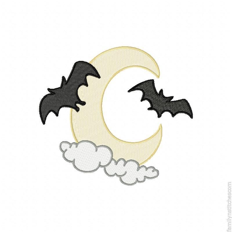 Halloween Alphabet 26 Machine Embroidery Designs on multi-formatted CD ...