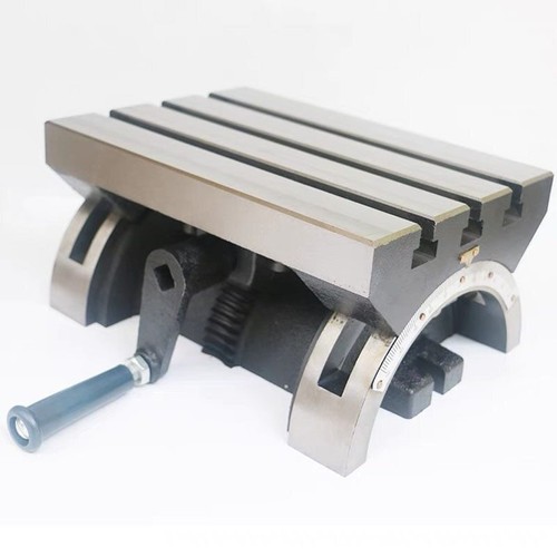 7 Inch Milling Machine Table Angle Adjustable Angle Precision Tilting ...