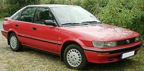 Toyota Corolla EE90 L/B Liftback 1988-92 Door interior trim Front Left ...